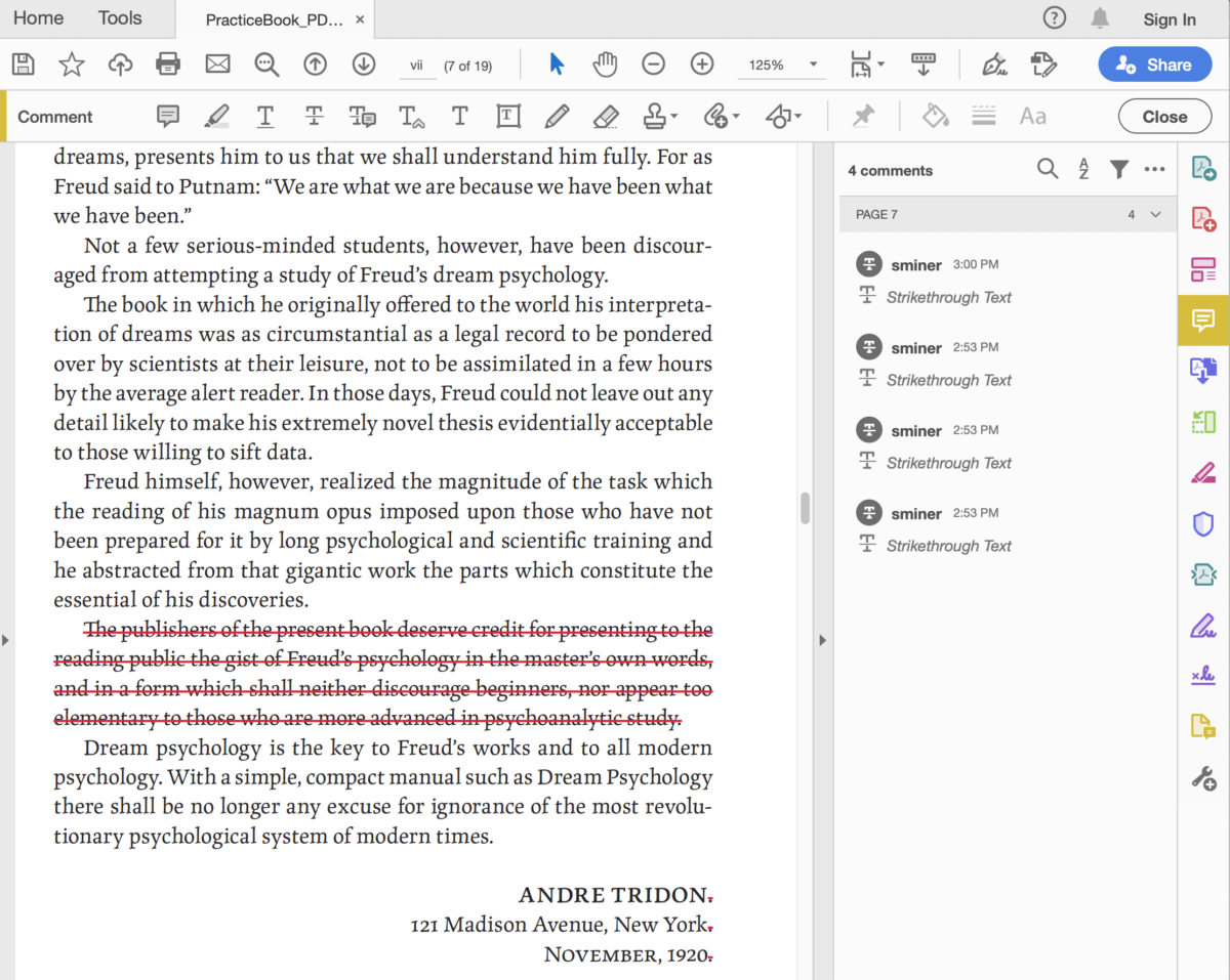 How To Use Adobe Acrobat's "Comment" Feature - Bookmobile Design & Digital