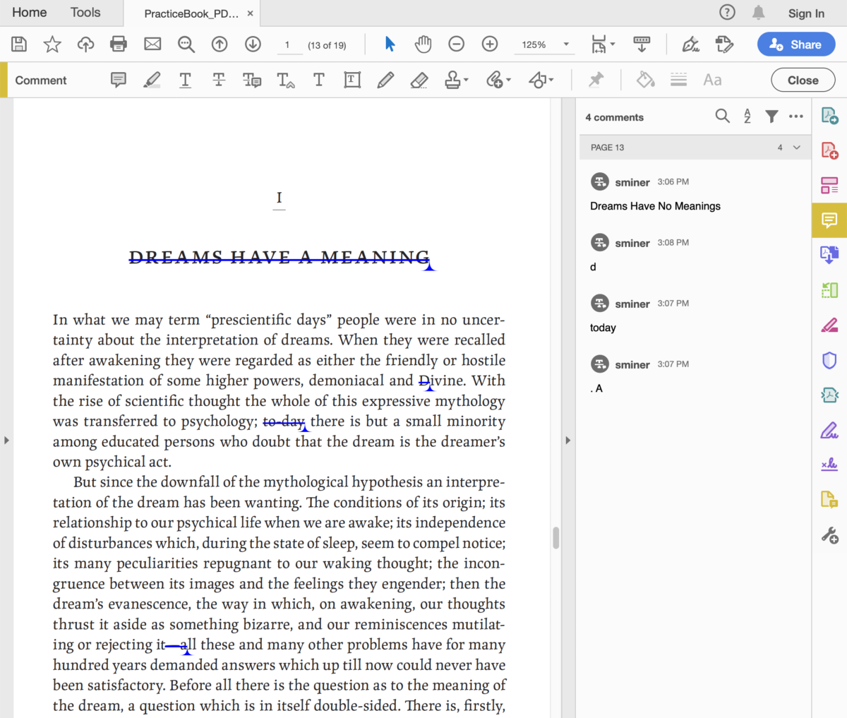 How To Use Adobe Acrobat's "Comment" Feature - Bookmobile Design & Digital